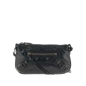 Balenciaga Le City' Arena Leather Pouch