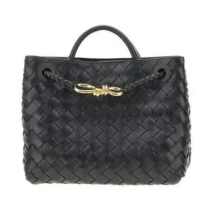 Bottega Veneta Small Andiamo Bag - Black