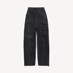 Balenciaga High Waist Barrel Twisted Seam Pants