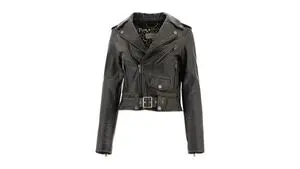 GOLDEN GOOSE Chiodo Destiny Leather Jacket