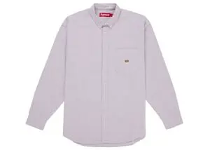 Supreme Loose Fit Flannel Oxford Shirt