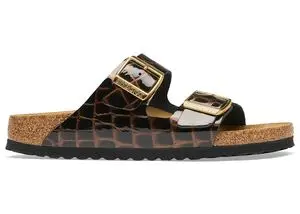 BIRKENSTOCK Arizona Embossed Leather Sandals