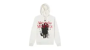 Alexander McQueen Atelier Logo Popover Hoodie - White