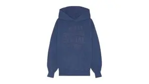 ANTI SOCIAL SOCIAL CLUB Toned Down Applique Hoodie - Faded Blue