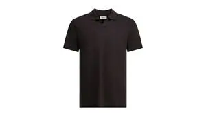 NN.07 Paul Buttonless Polo Shirt - Brown