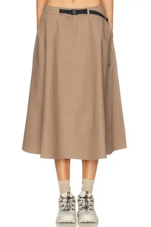 The North Face Belted Canvas Skirt - Garnet