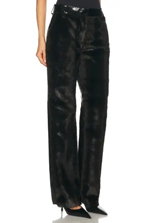 AKNVAS Barbarini Faux Fur Pant