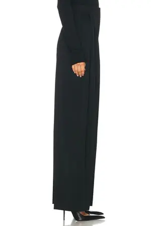 MUGLER High Waist Masculine Straight Pant