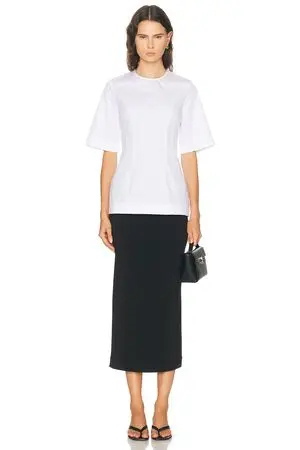 TOTEME Sculptural Cotton Tee