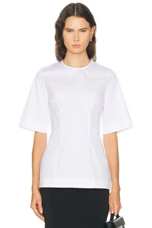 TOTEME Sculptural Cotton Tee
