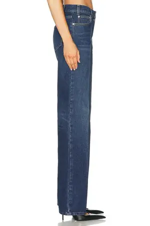 MUGLER Low Waist Straight Leg Jeans