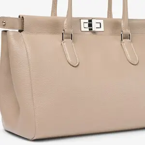 Fendi Peekaboo Small Tote - Grey