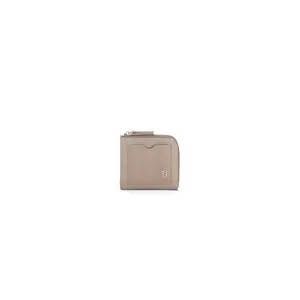 Fendi Ff Card Case Pouch - Grey