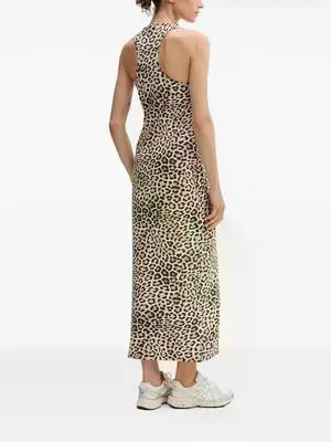 PUMA Leo Luxe Leopard-print Maxi Dress