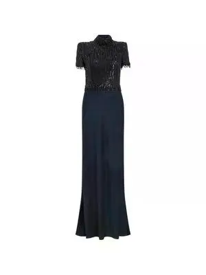 Jenny Packham Trinity Maxi Dress - Blue
