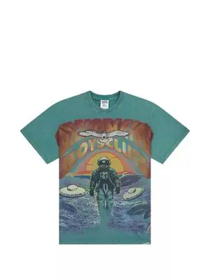 BILLIONAIRE BOYS CLUB General Admissions Graphic-print T-shirt - Green
