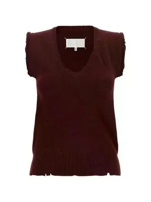 MAISON MARGIELA Distressed Four Stitches Vest