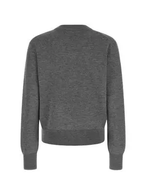 AMI Paris De Coeur Wool Cardigan