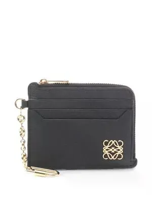 Loewe 2020s Anagram Square Coin Cardholder - Black