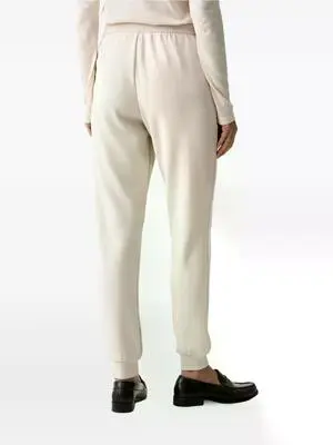 Armani Exchange Rhinestone Logo Track Pants - Neutrals