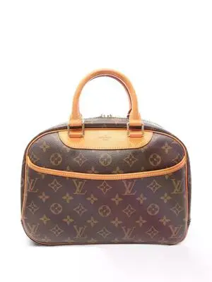 LOUIS VUITTON Monogram Canvas Tote - Brown