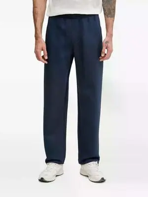 Armani Exchange Drawstring-hem Track Pants - Blue