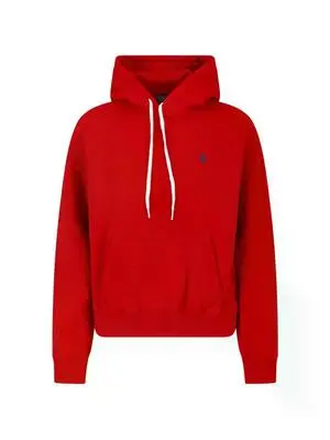 Polo Ralph Lauren Polo Pony Raglan-sleeve Hoodie - Red