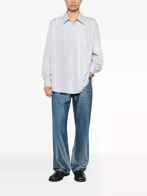 Our Legacy Faded-effect Straight-leg Jeans