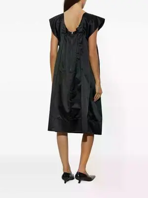 Marni Belted-detail Pleated Midi Dress