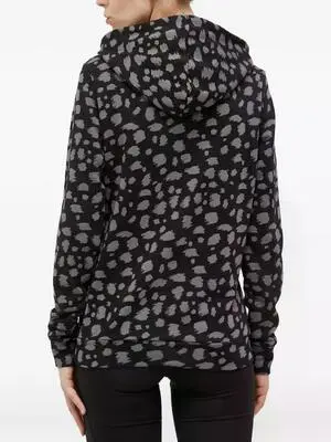PUMA Leopard Print Drawstring Hoodie