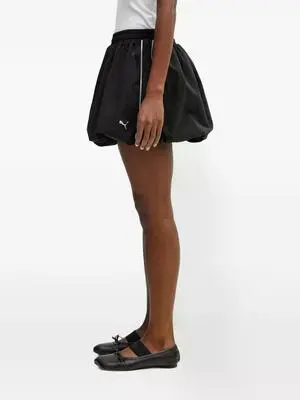 PUMA T7 Ballon Piped-trim Puff-hem Mini Skirt