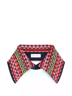 Dries Van Noten Jacquard-wool Collar