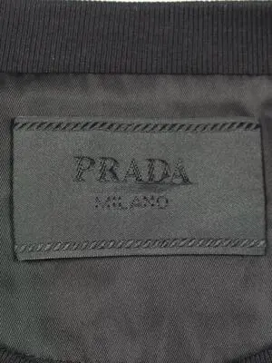 Prada 2010s Re-nylon Triangle-logo T-shirt