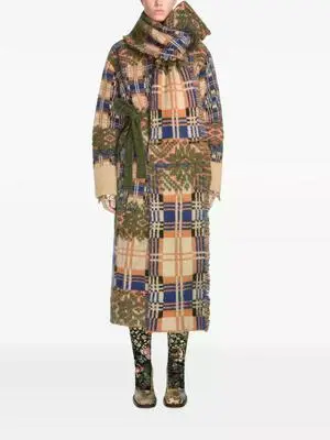 Dries Van Noten Patchwork Wool Scarf