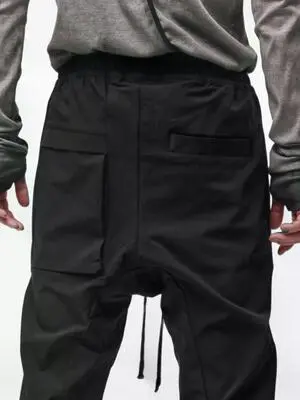 THOM KROM Drop-crotch Drawstring-waist Track Pants