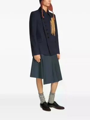 Dries Van Noten Embroidered Wool Blazer