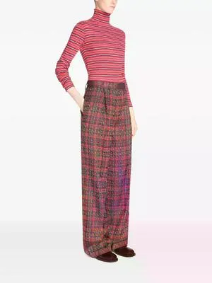 Dries Van Noten Tailored Jacquard Pants