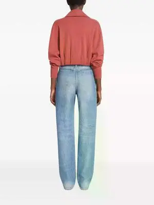 Dries Van Noten Cropped Cashmere Cardigan