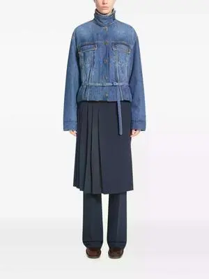 Dries Van Noten High-neck Denim Jacket