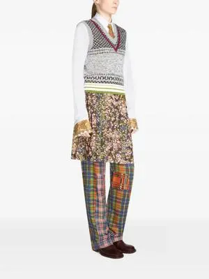 Dries Van Noten Fitted Cashmere Top