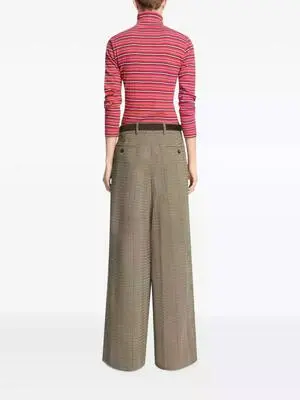 Dries Van Noten Wide-pleated Wool Pants