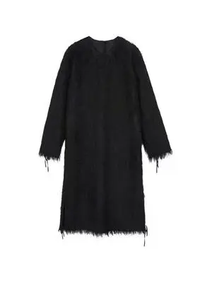 JNBY Fringe-detail Jacquard Midi Dress