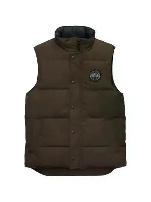 Canada Goose Garson Quilted Logo-patch Gilet - Brown