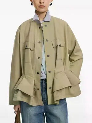 JNBY Draped-waist Cotton Jacket