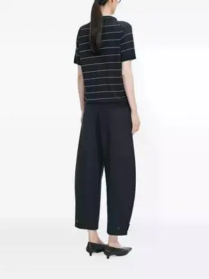 JNBY Striped Polo-collar T-shirt