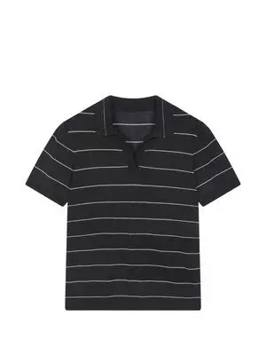 JNBY Striped Polo-collar T-shirt