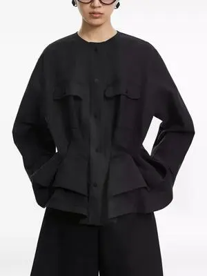 JNBY Draped-waist Jacket