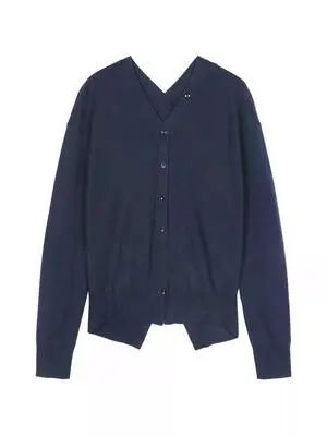 JNBY V-neck Drop-shoulder Cardigan