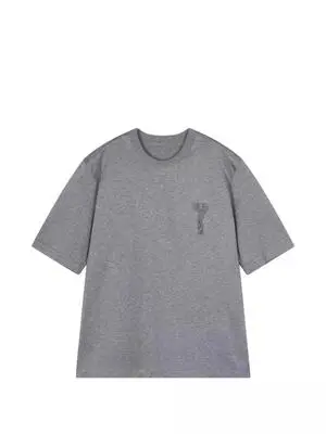 JNBY Knot-embroidery T-shirt - Grey