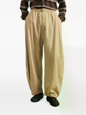 CROQUIS Relaxed-fit Curved-leg Trousers